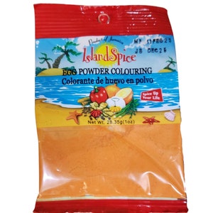 Jamaican EGG POWDER Colouring 28.35G - Free Shipping | 100% Made in ...