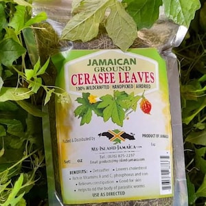 Jamaican CERASEE | 100% Wild Crafted, Hand Picked & Grounded | Bitter ...