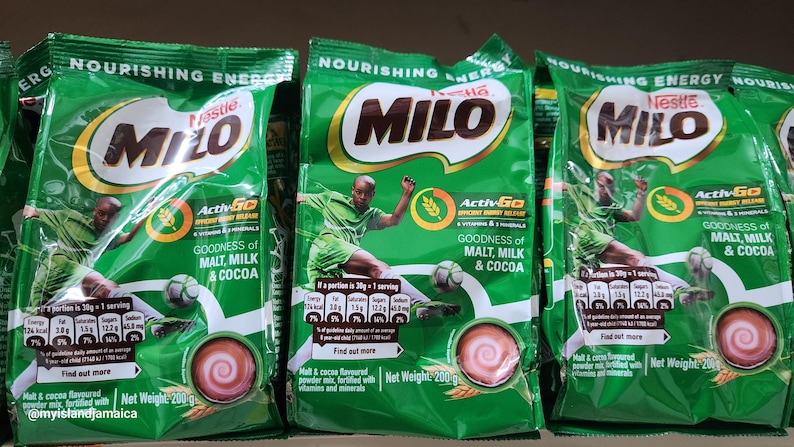 Orginal Jamaican Milo Chocolate Drink | Ships From Jamaica | Authentic ...