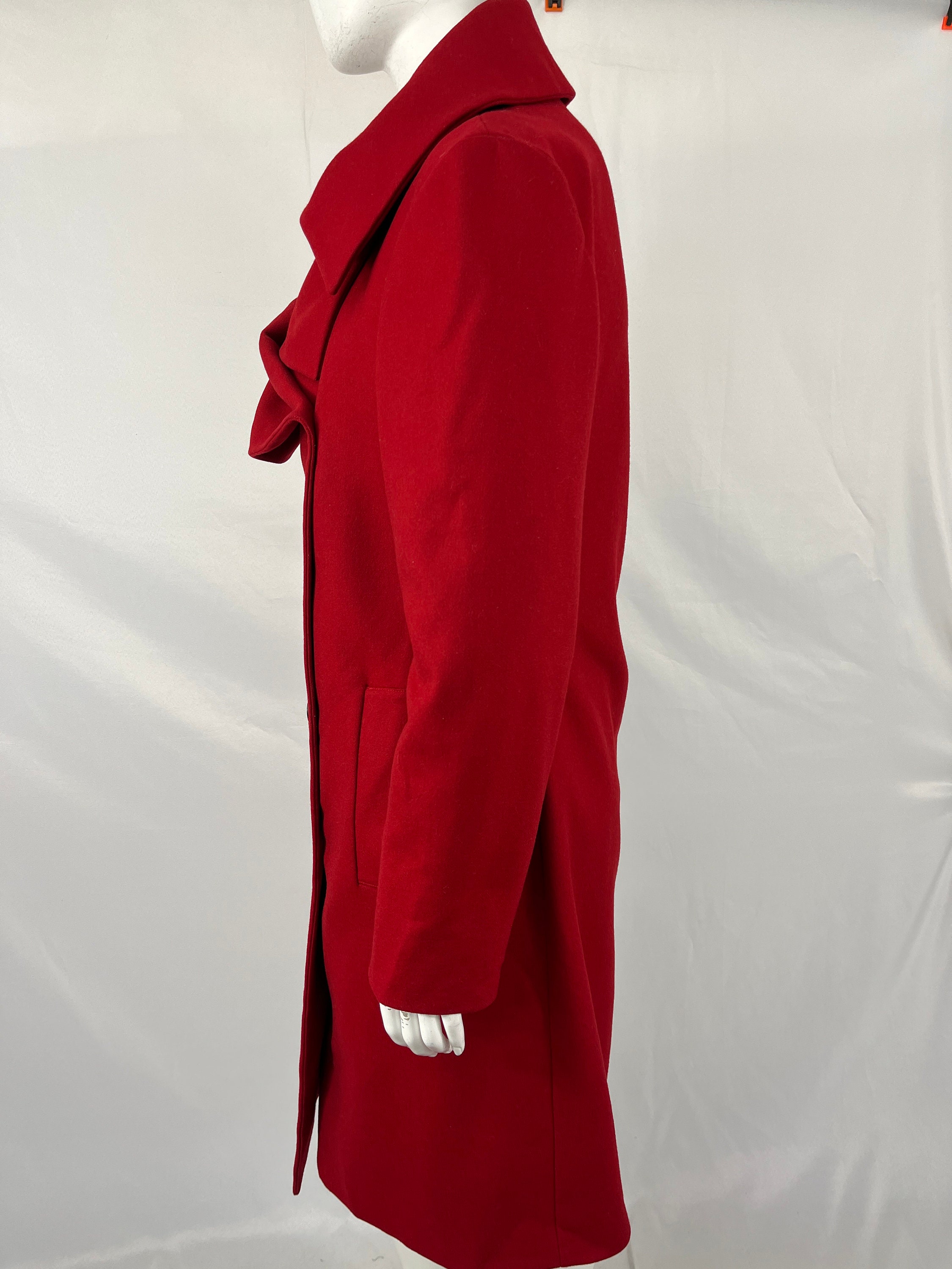 Vivienne Westwood for Virgin Atlantic Avant Garde Red Wool Long Jacket ...