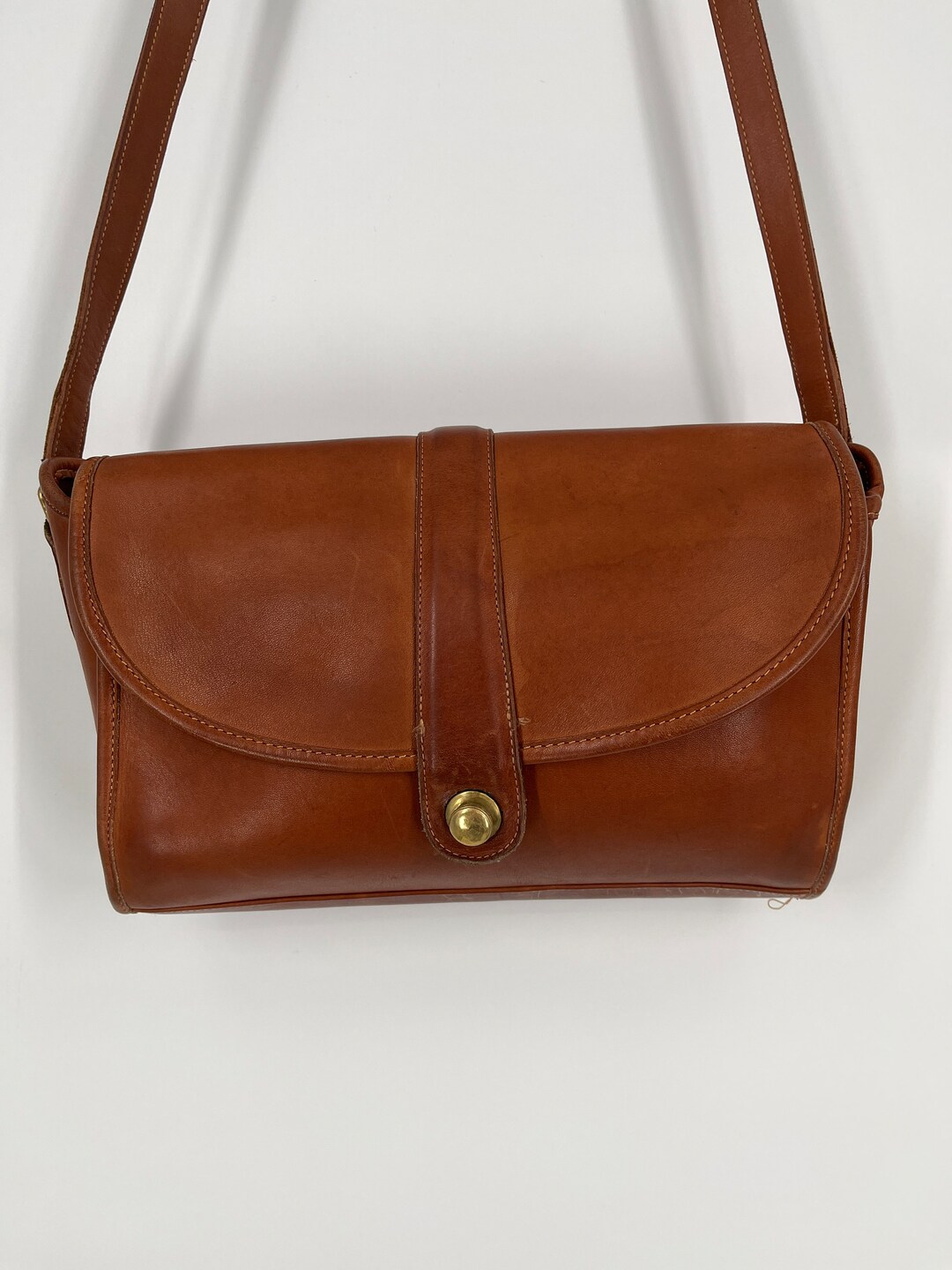 Vintage RARE 80s Coach British Tan Roll Bag Made in Usa - Etsy