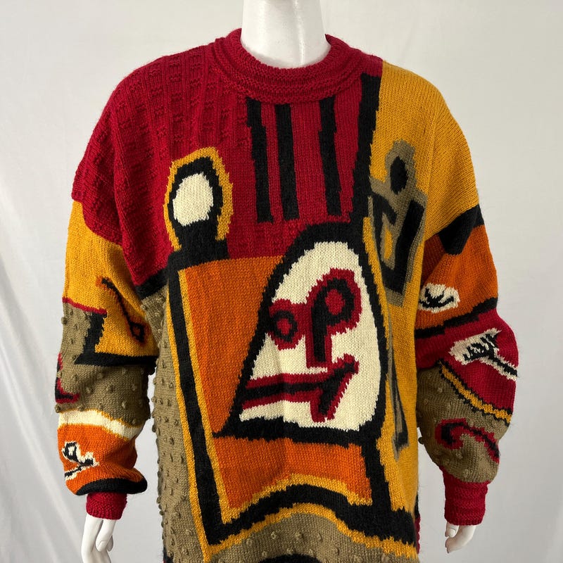 Funky Sweater - Etsy