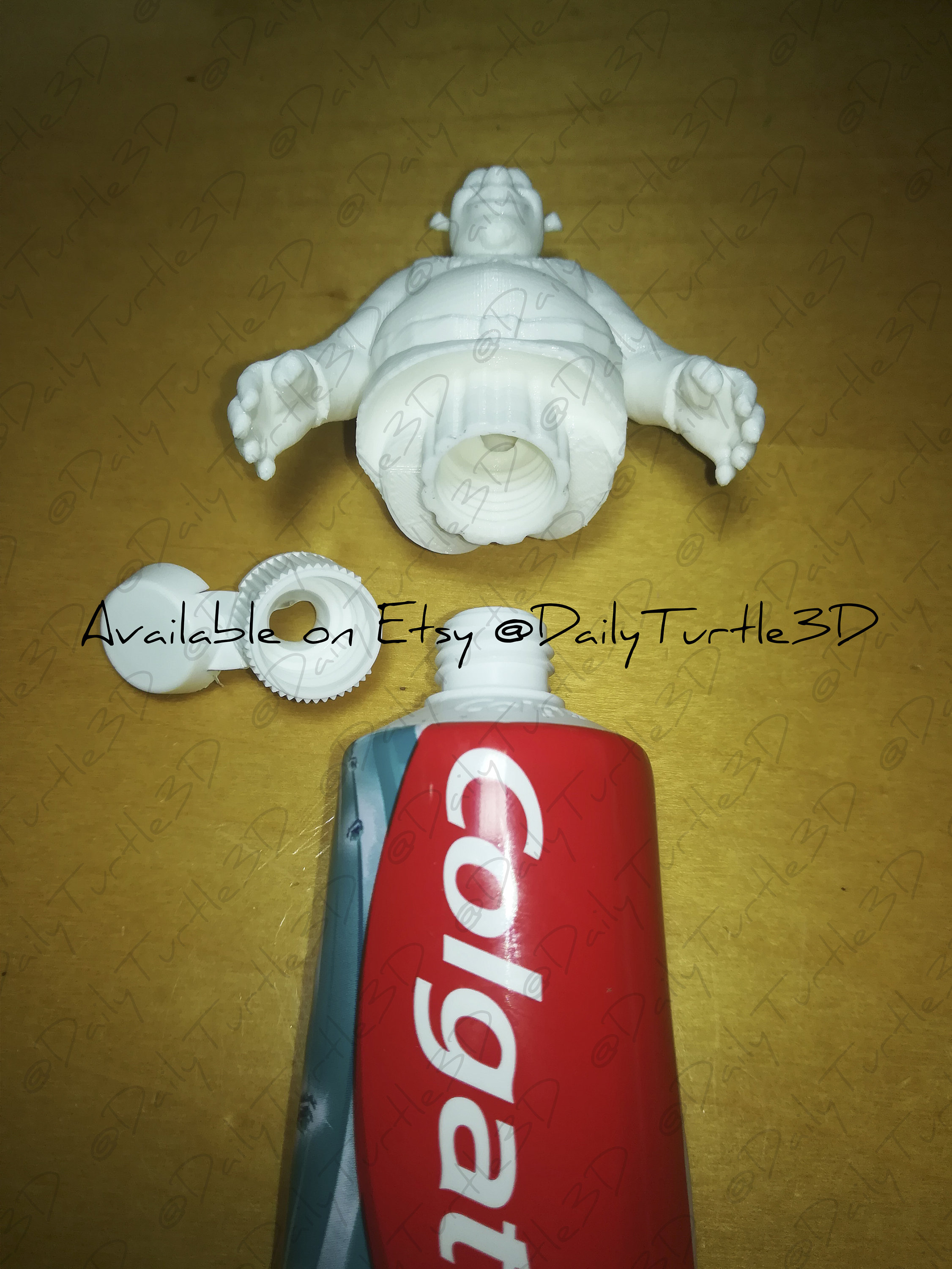 Shrek toothpaste topper upgraded version Pooping Shrek - Etsy España