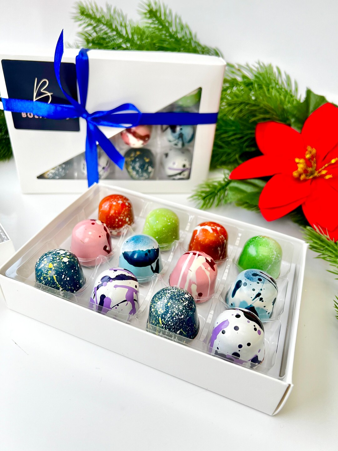 Vegan Selection of Artisan, Handmade Chocolates/ Personalised Postal ...