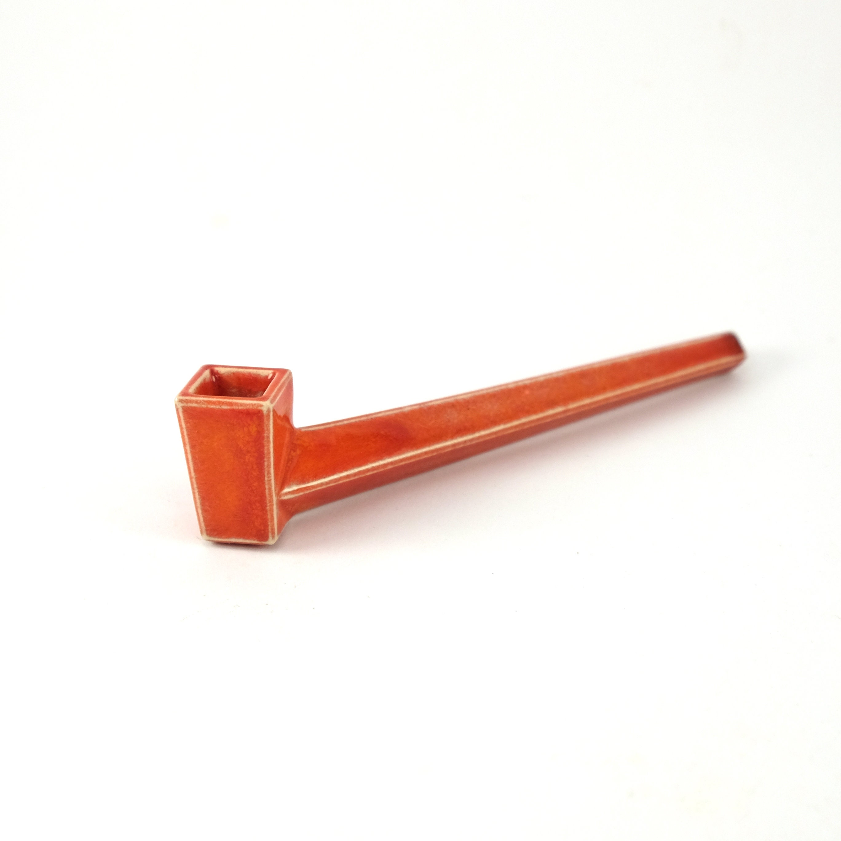 Ceramic Pipe Porcelain Chillum Hippie Gift Peace Pipe - Etsy
