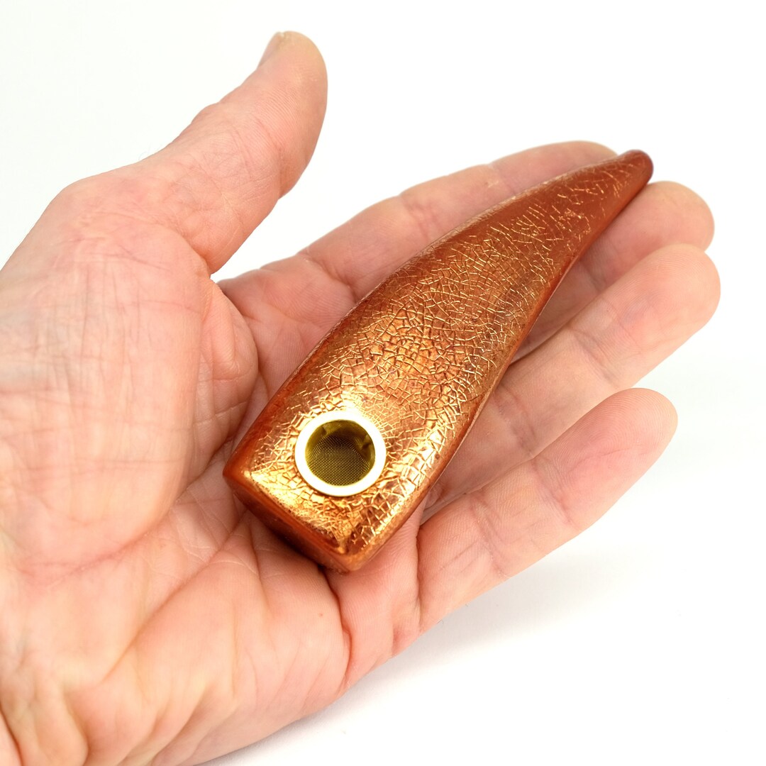 Lightweight Ceramic Pipe Porcelain Chillum Hand Pipes Unique Hippie ...