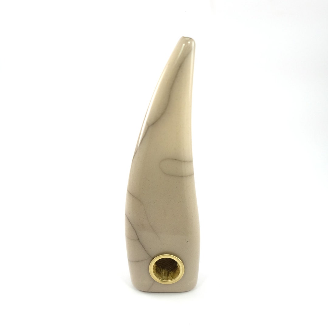 Small Ceramic Pipe With Bernoulli Effect Porcelain Chillum Hand Pipes ...