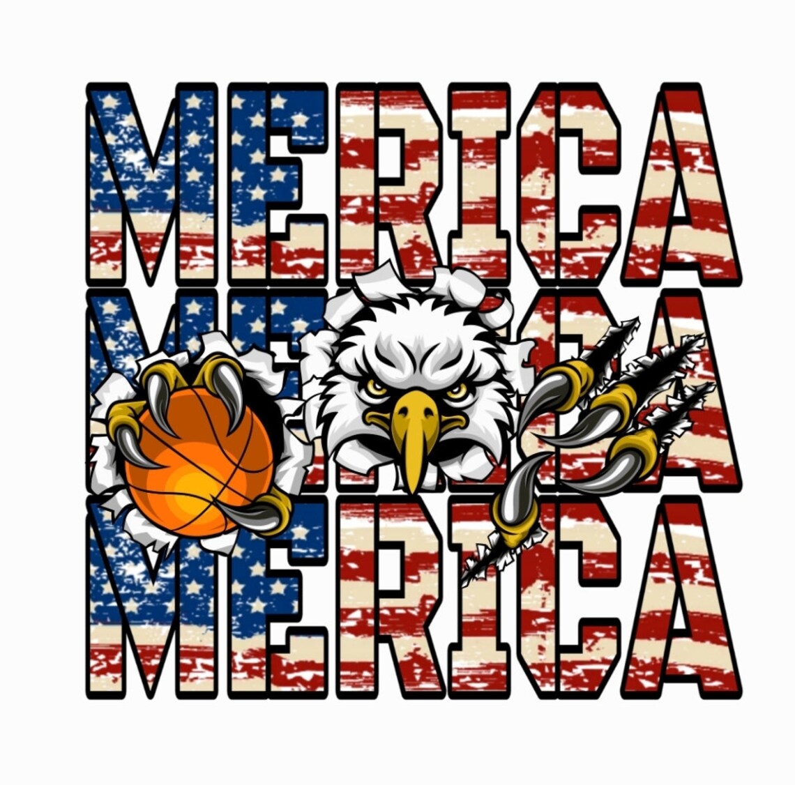 Merica Bundle Png Patriotic Baseball Patriotic Football - Etsy