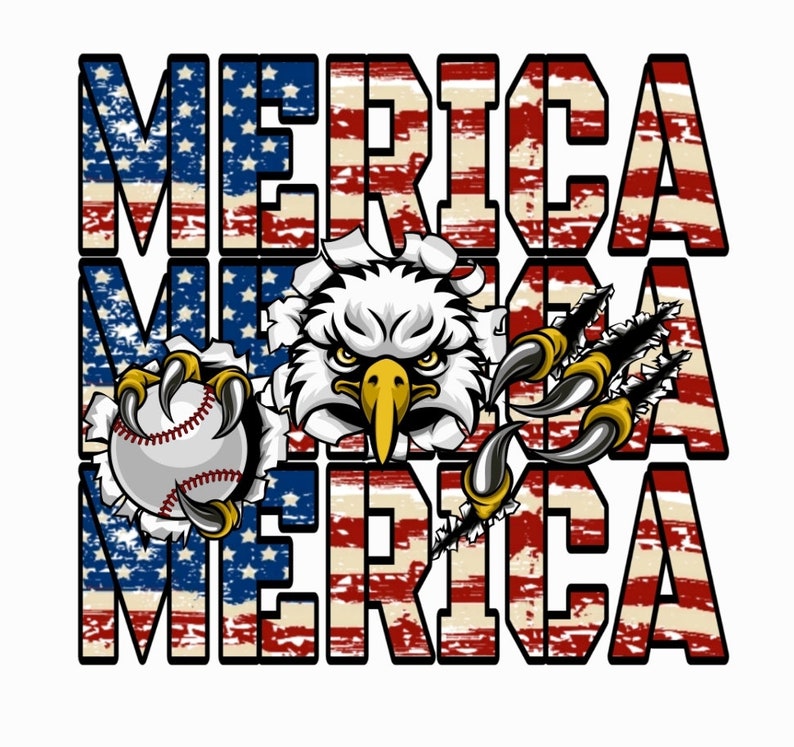 Merica Bundle Png, Patriotic Baseball, Patriotic Football, Basketball ...