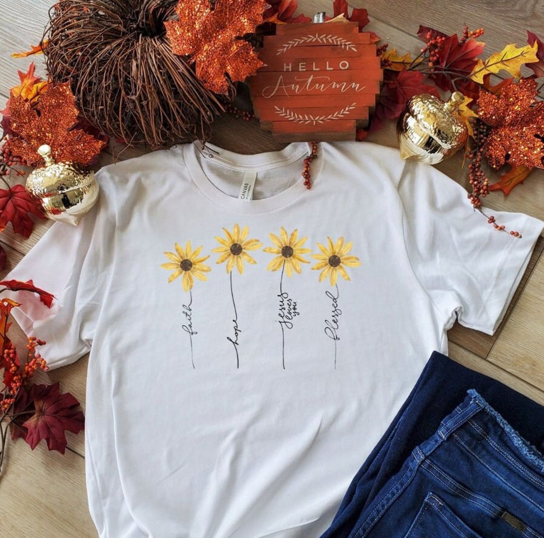 Faith, Hope, Jesus Loves You, Blessed Yellow, Blue and Orange 3 Designs ...