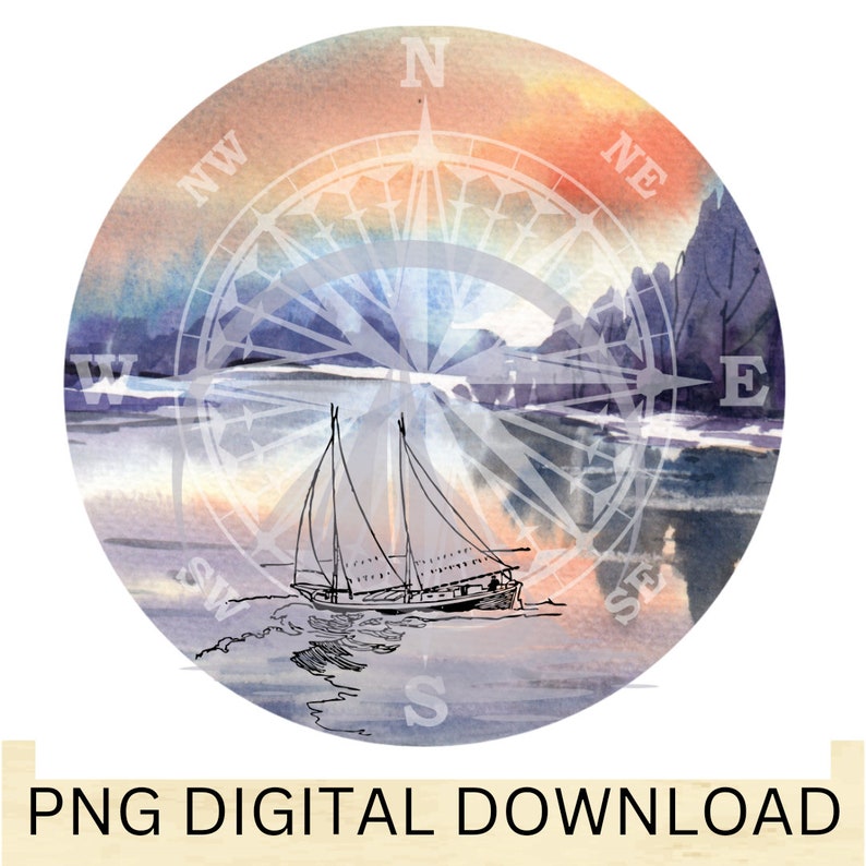 Sailing Adventure Png. Adventure Awaits Png Download, Mountains, Lake ...
