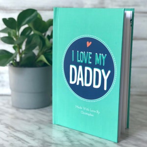 Personalized Daddy Book - Father’s Day Gift - Birthday Gift for Dad ...