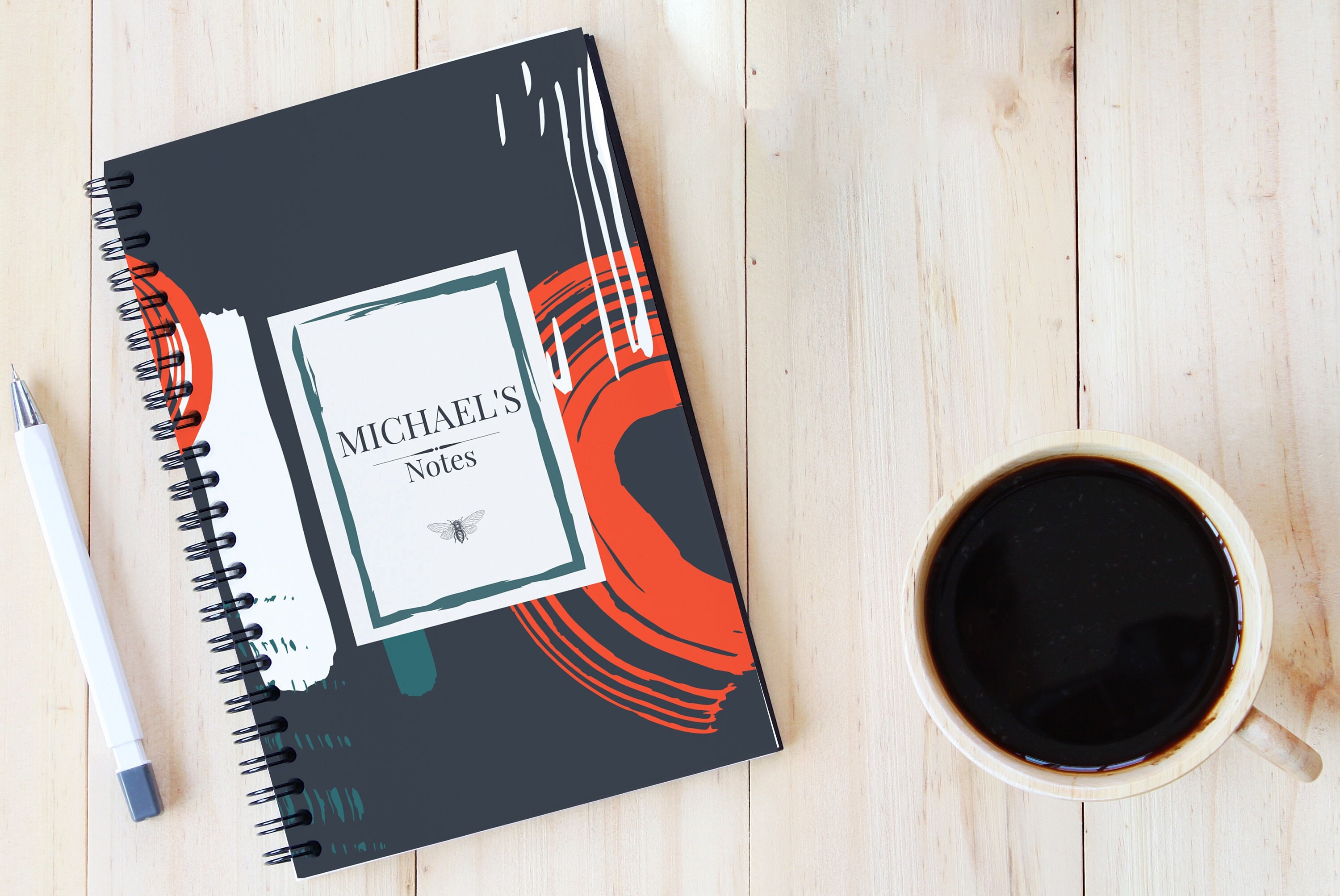 Personalized Notebook For Men Custom Name Notebook Journal | Etsy