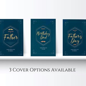 Personalized Book for Dad, Birthday Gift for Dad, Gift From Daughter ...