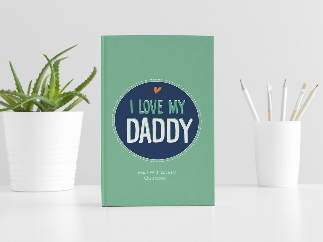 Personalized Daddy Book - Father’s Day Gift - Birthday Gift for Dad ...