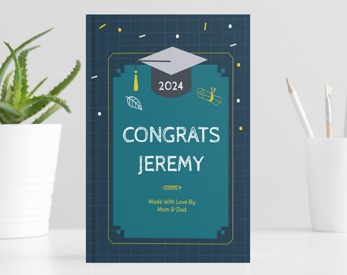 Personalized Graduation Book, Graduation Gift, Class of 2021, High ...