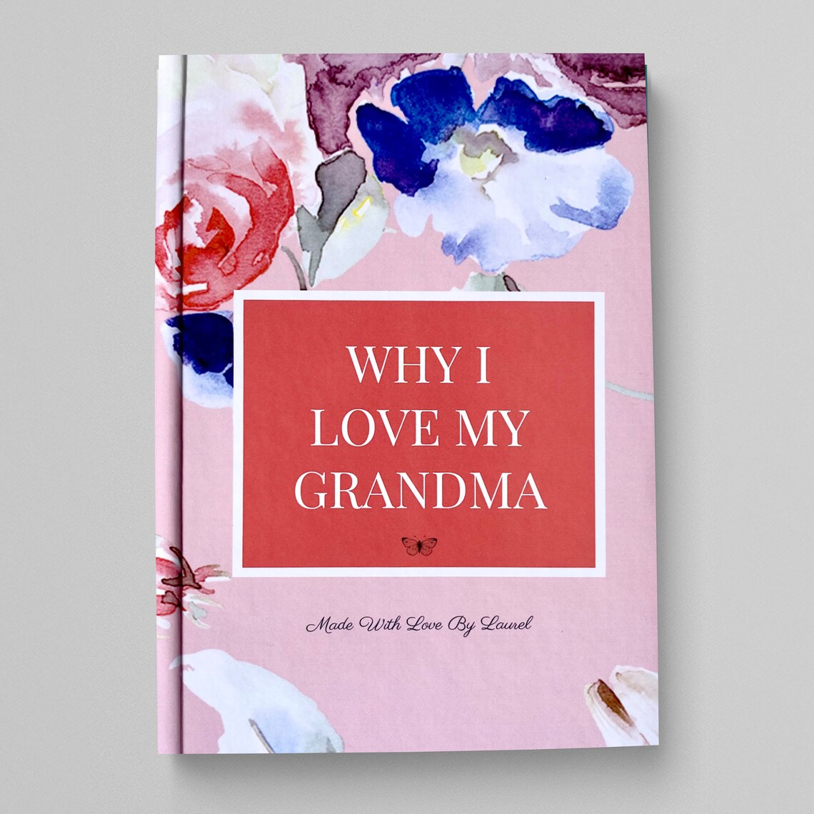 Why I Love Grandma Book Personalized Gift For Grandma From | Etsy