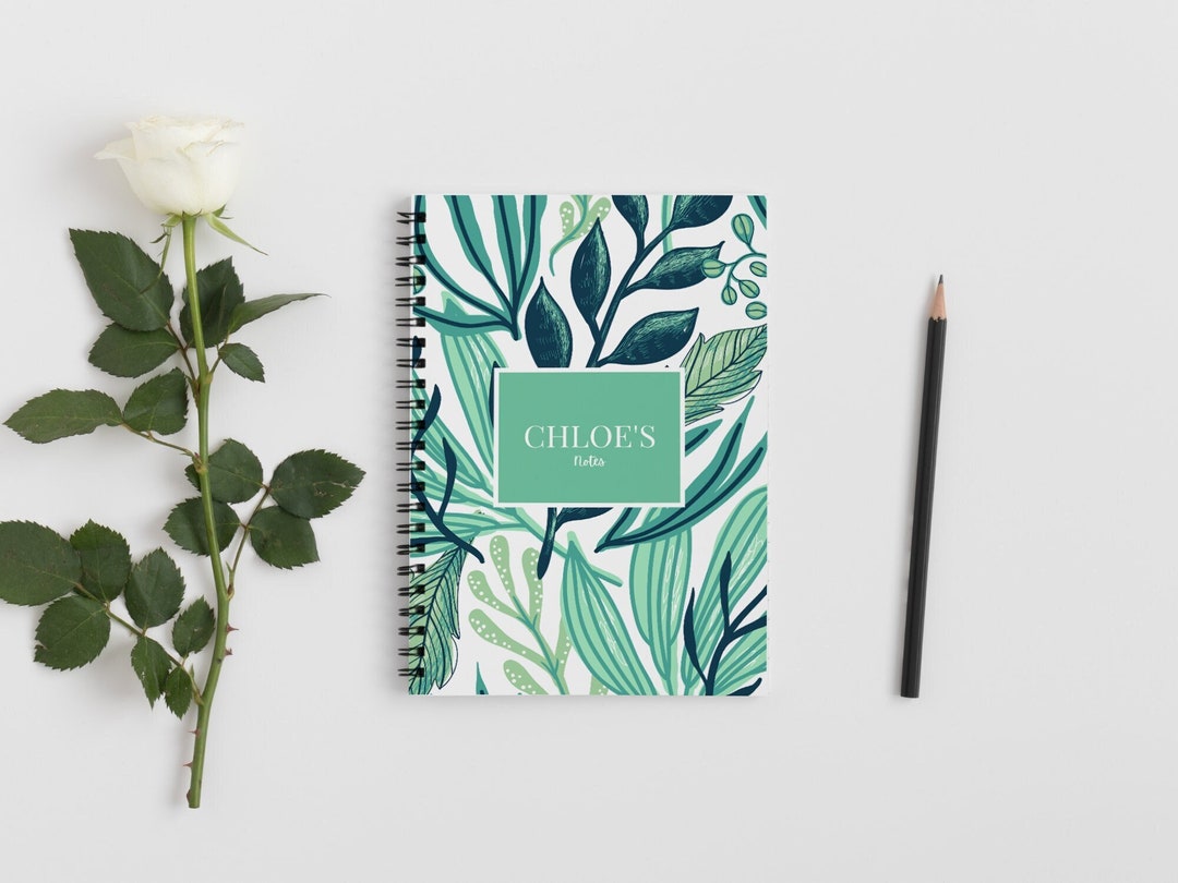 Personalized Name Notebook, Custom Journal, Spiral Notebook, Journal ...