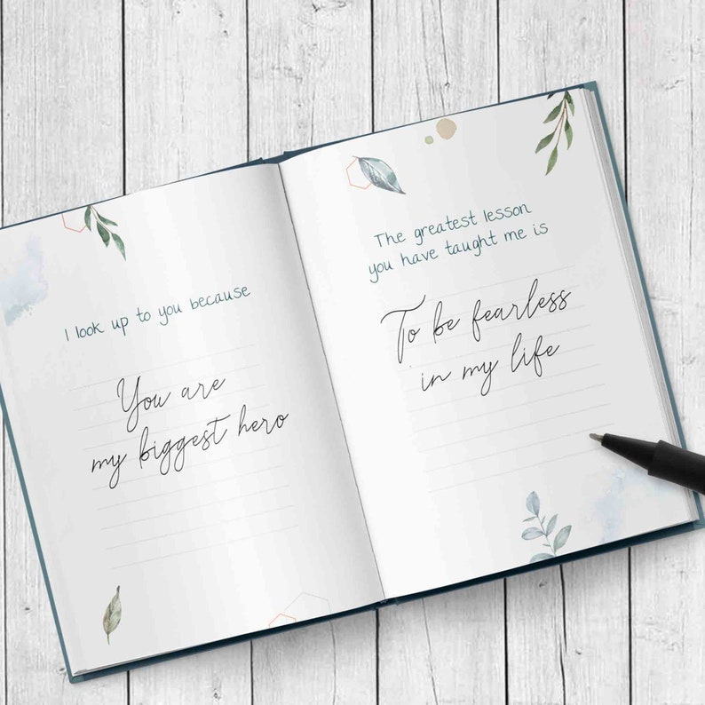 Personalized Fathers Day Book Gift for Dad Custom - Etsy