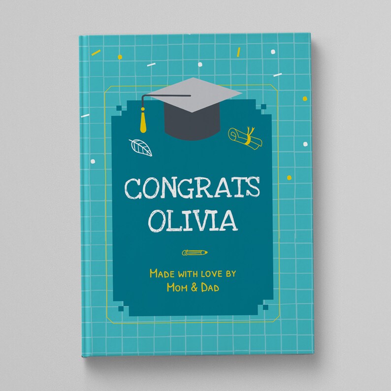Personalized Graduation Book Graduation Gift Class of 2021 - Etsy