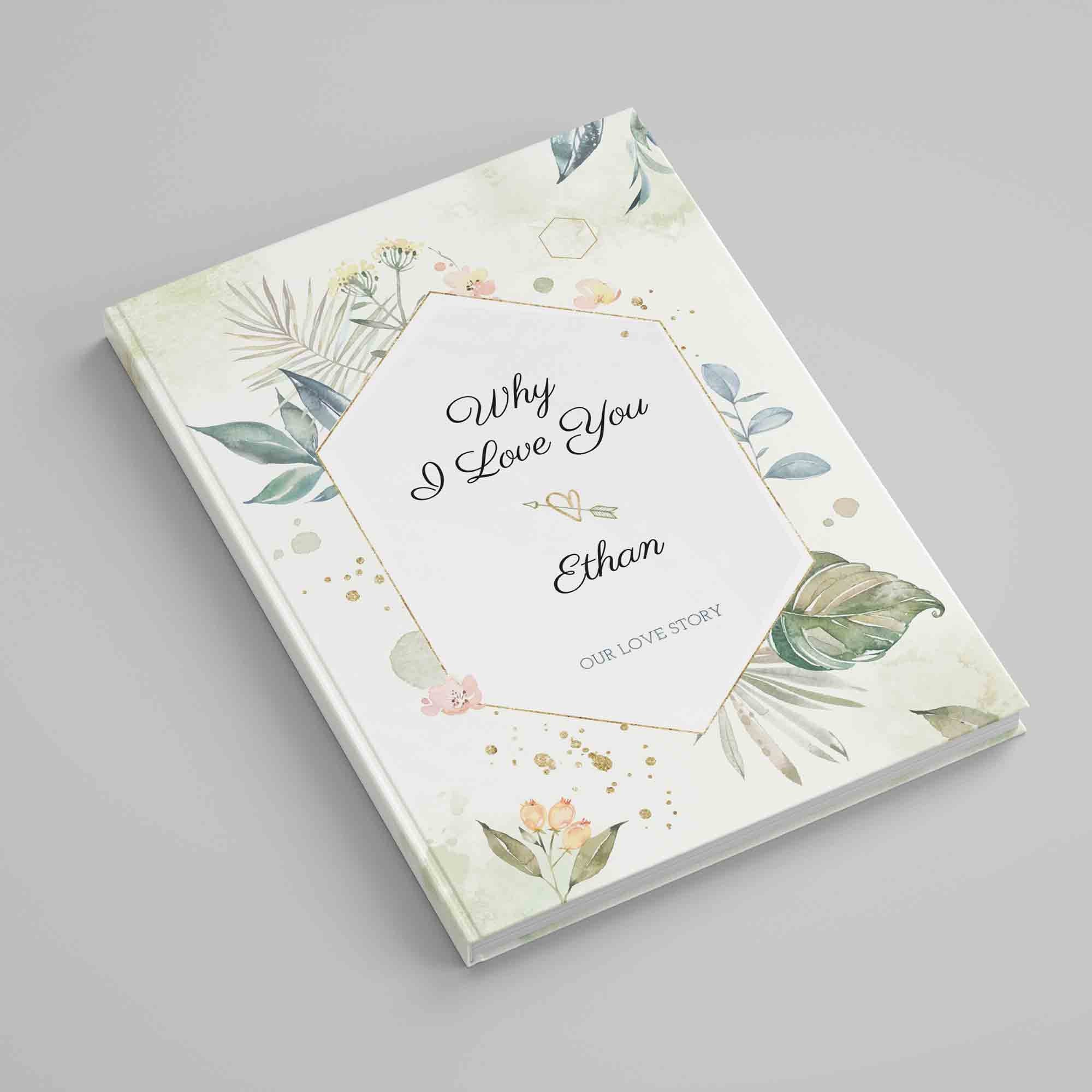 Love Story Book Personalized Why I Love You Book for | Etsy