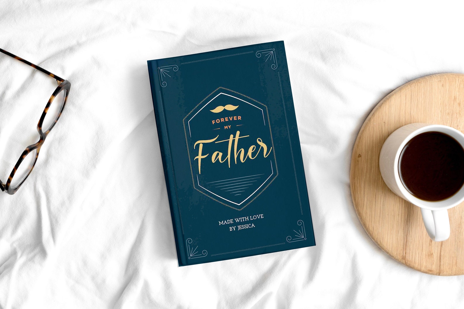 Personalized Book for Dad, Birthday Gift for Dad, Gift From Daughter ...