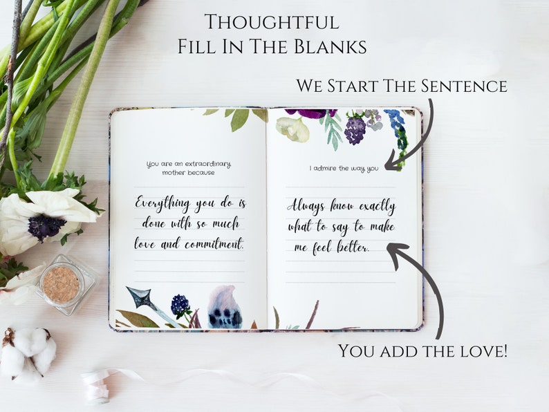 Personalized Book for Mom From Daughter Mom Birthday Gift - Etsy