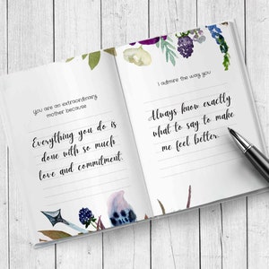 Personalized Book for Mom From Daughter, Birthday Gift for Mom, Gifts ...