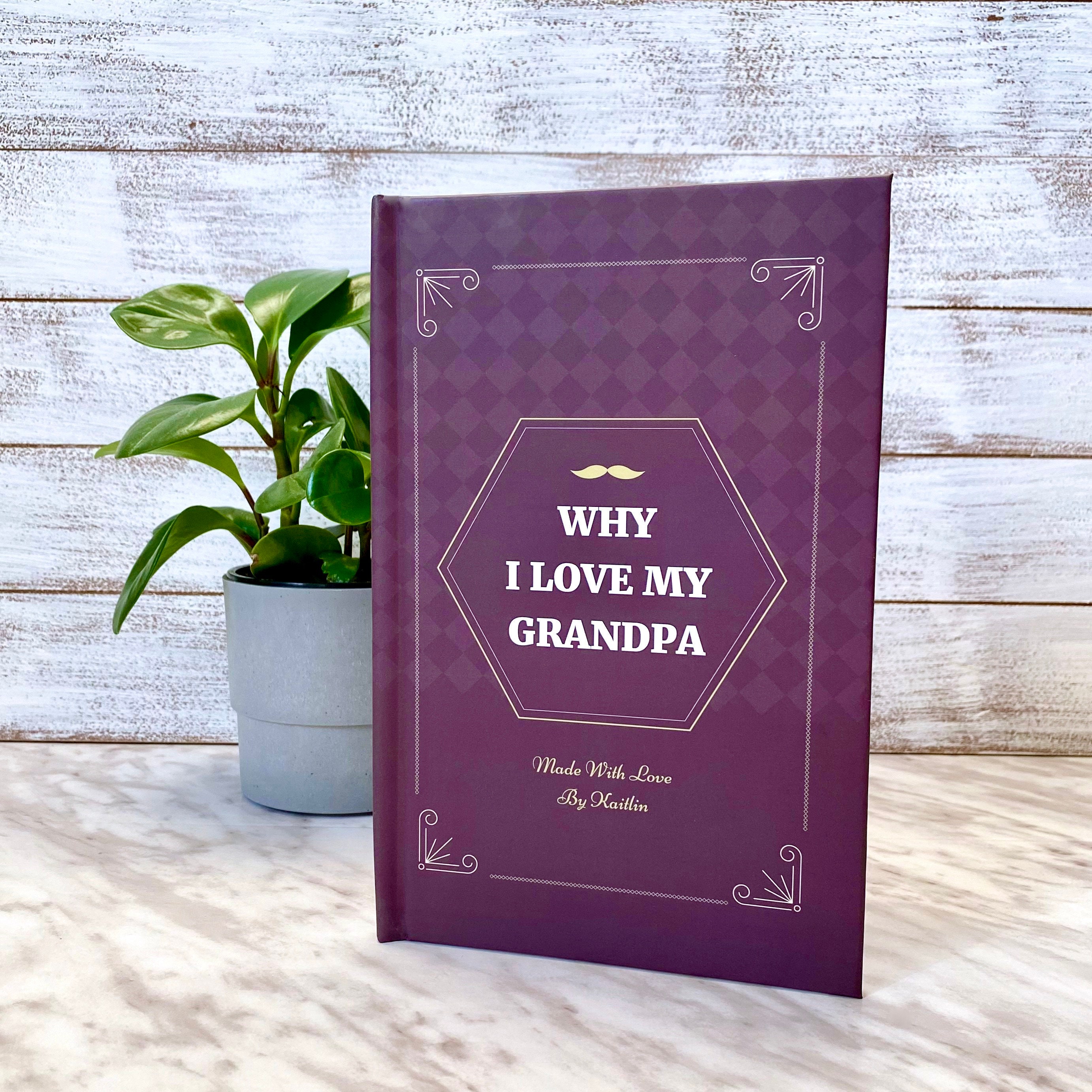 Personalized Grandpa Book Gift for Grandpa From | Etsy