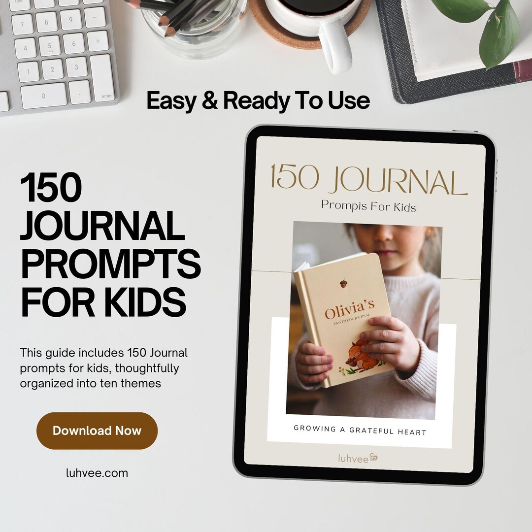 150 Journal Prompts for Kids Printable, Kids Journal, Creative Journal ...