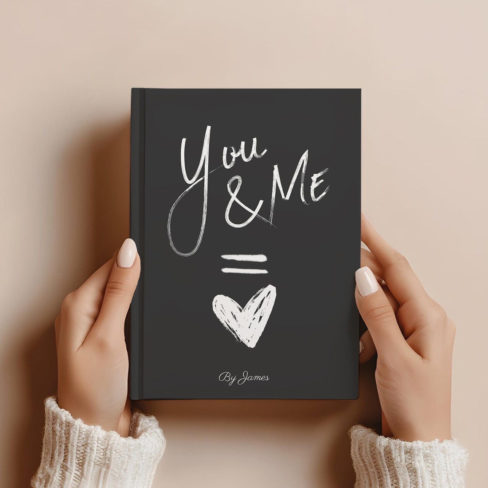 Personalized Love Letter Book + 200 Love Letter Prompts, Gift for Him ...