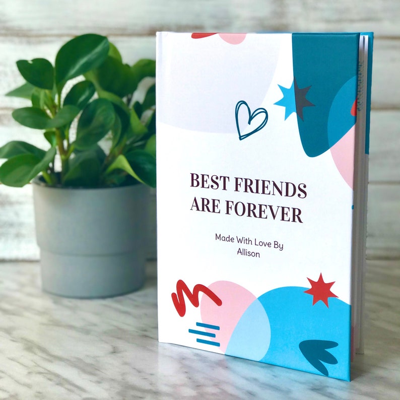 Personalized Best Friend Book best Friend Birthday Gift Best - Etsy