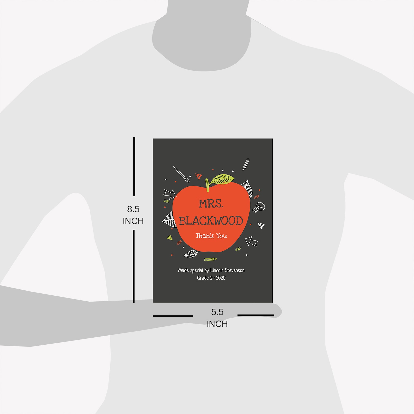 Thank You Teacher Book Personalized Teacher Gifts Teacher - Etsy