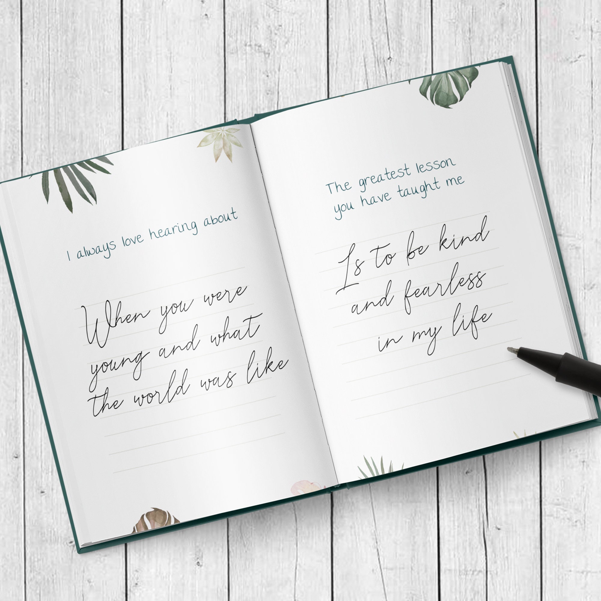 Custom Grandma Book, Personalized Keepsake for Grandmother, Mother's ...