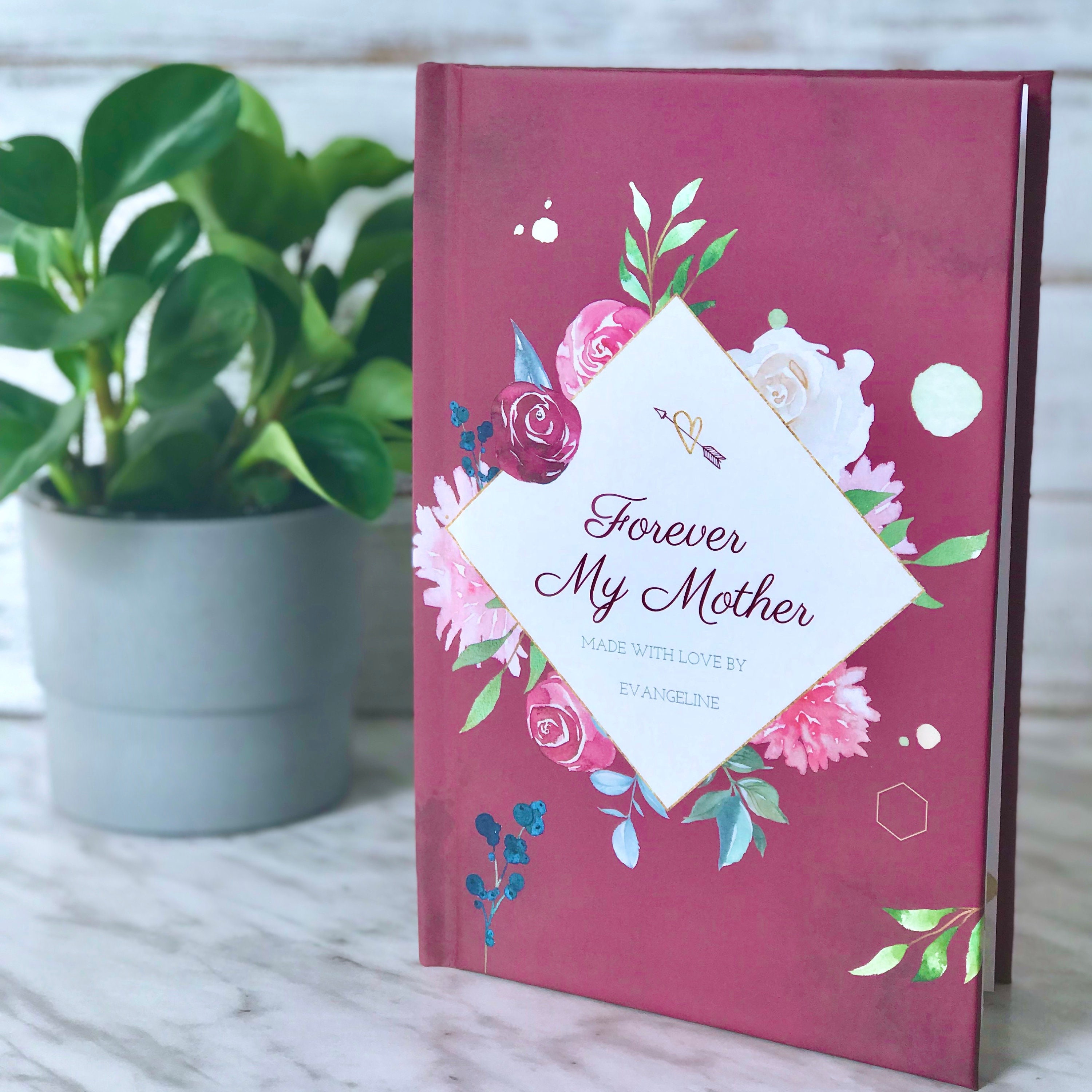 Gift For Mom Personalized Book For Mom Mother Daughter Gift | Etsy