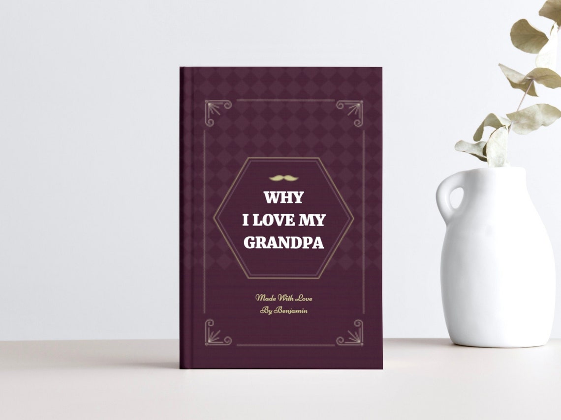 Personalized Grandpa Book Gift for Grandpa From | Etsy