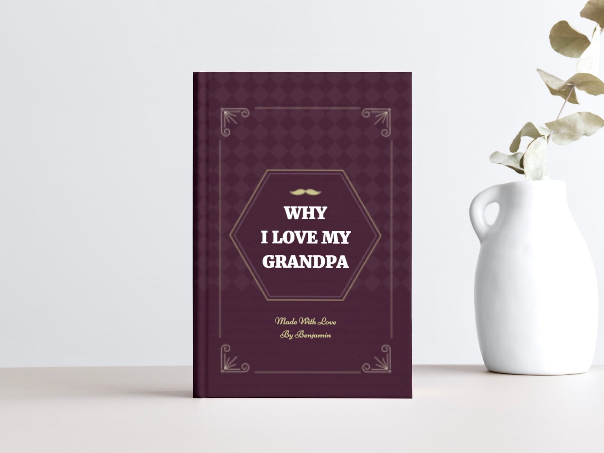 Personalized Grandpa Book Gift for Grandpa From | Etsy