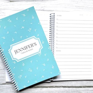 Personalized Planner, Notebook With Custom Name, Daily Planner, A5 ...