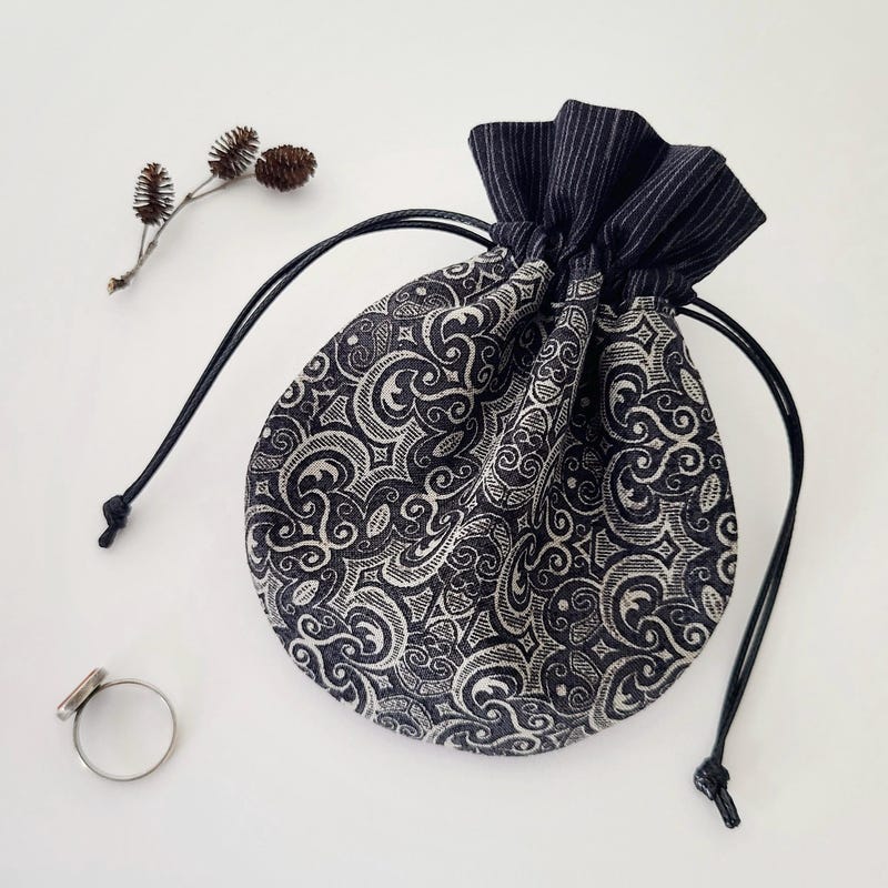 Small Drawstring Pouch - Etsy UK
