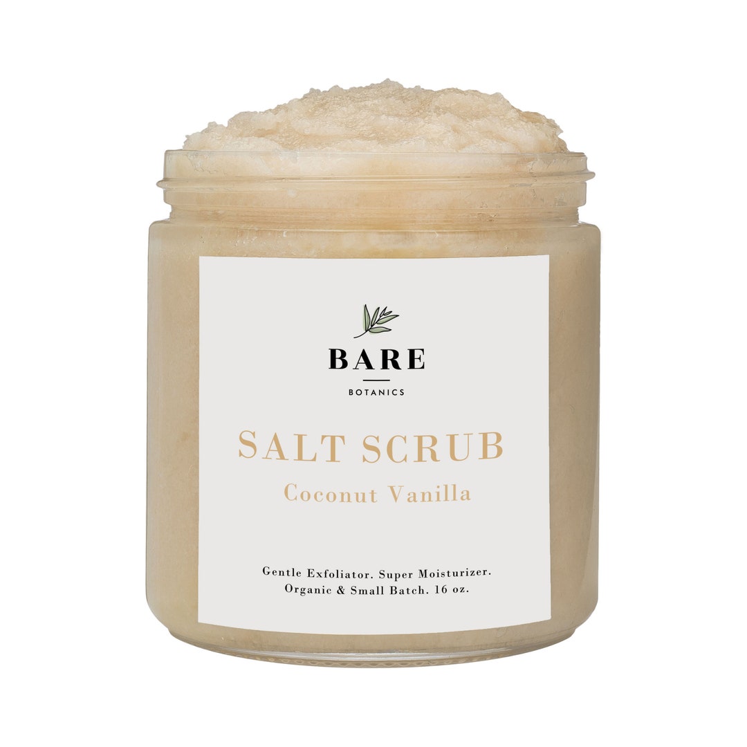 All Natural Body Scrub net Wt. 24oz Gentle Exfoliator - Etsy
