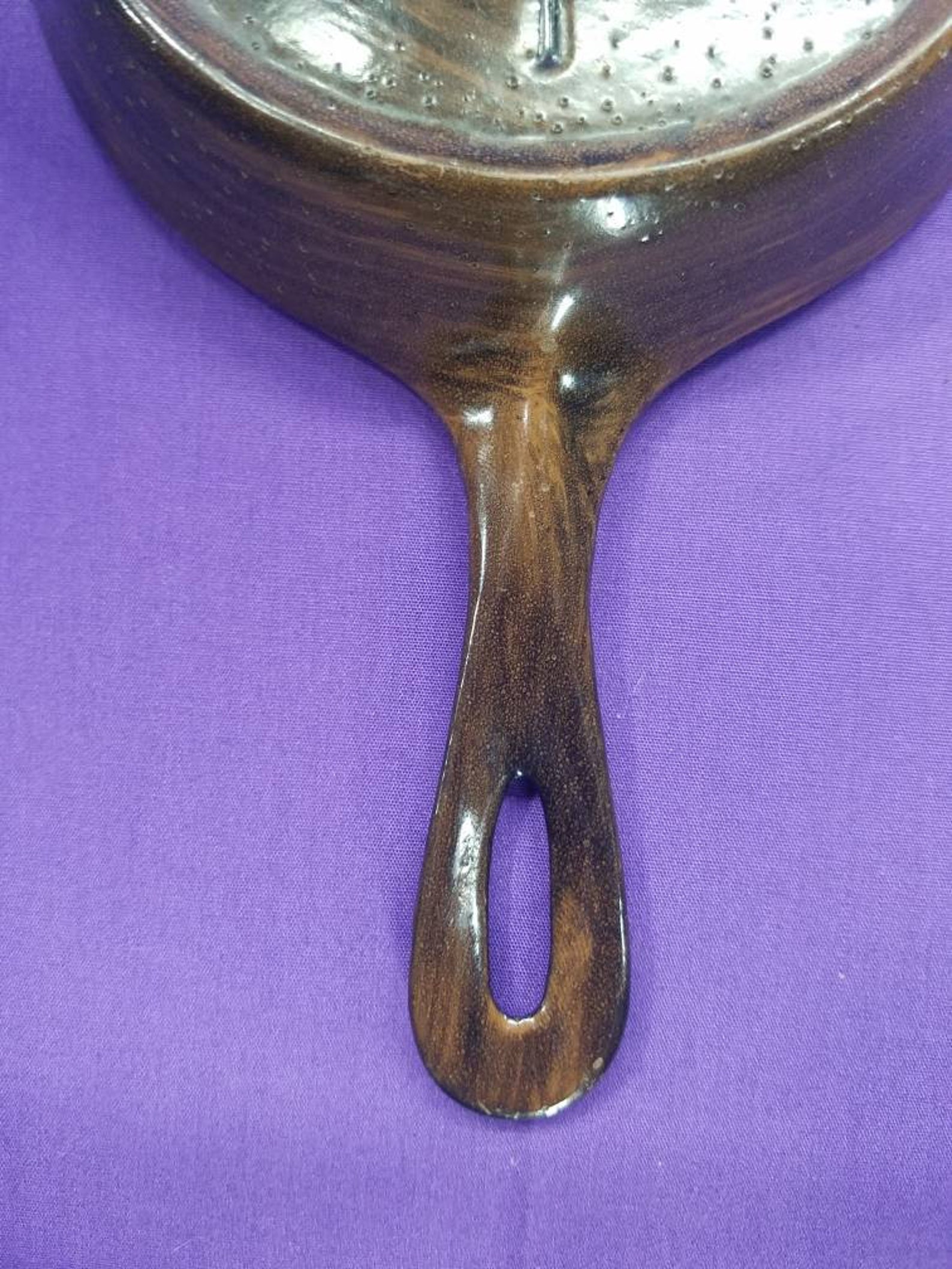 Rare #1 Favorite Piqua Ware Toy Cast Iron Skillet With Heat Ring ...