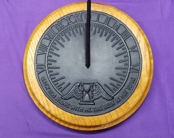 Cast Iron Sundial - Etsy