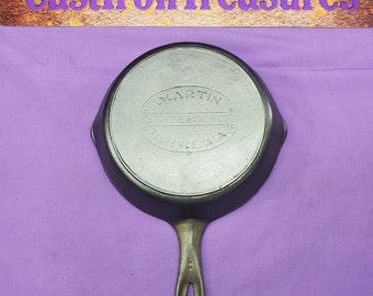 Martin Stove & Range Company Cast Iron No. 8 Skillet - Etsy