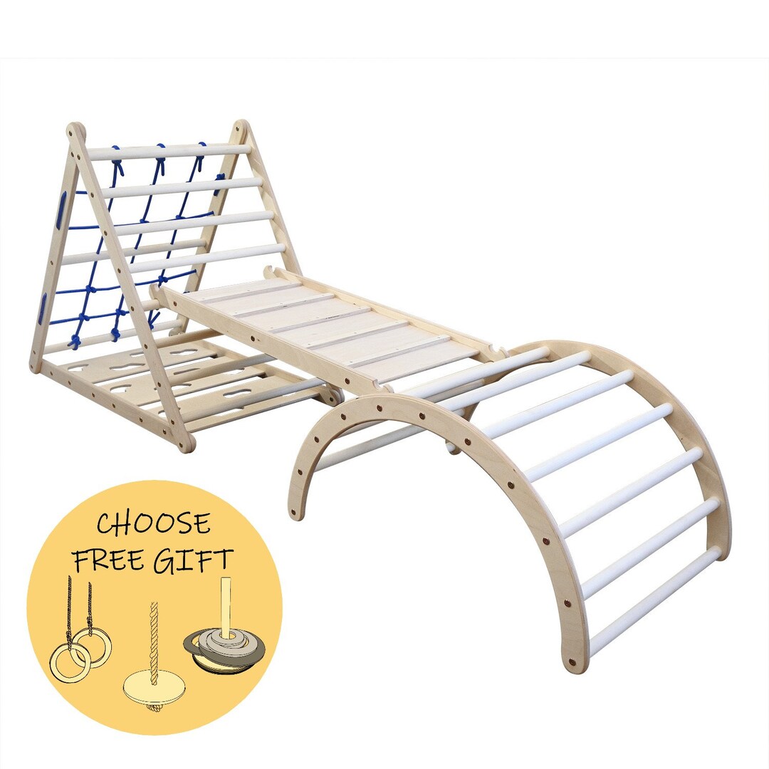 SET of 3 ITEMS , Triangle Sliding Board M Size Arch Climbuptoys - Etsy