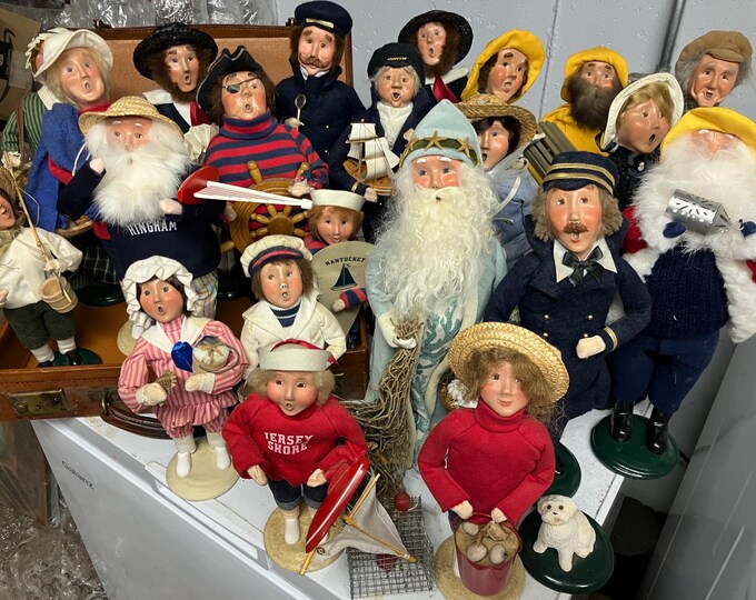 Vintage Byers Choice Caribou Reindeer Santa Collection 1990s to Early ...