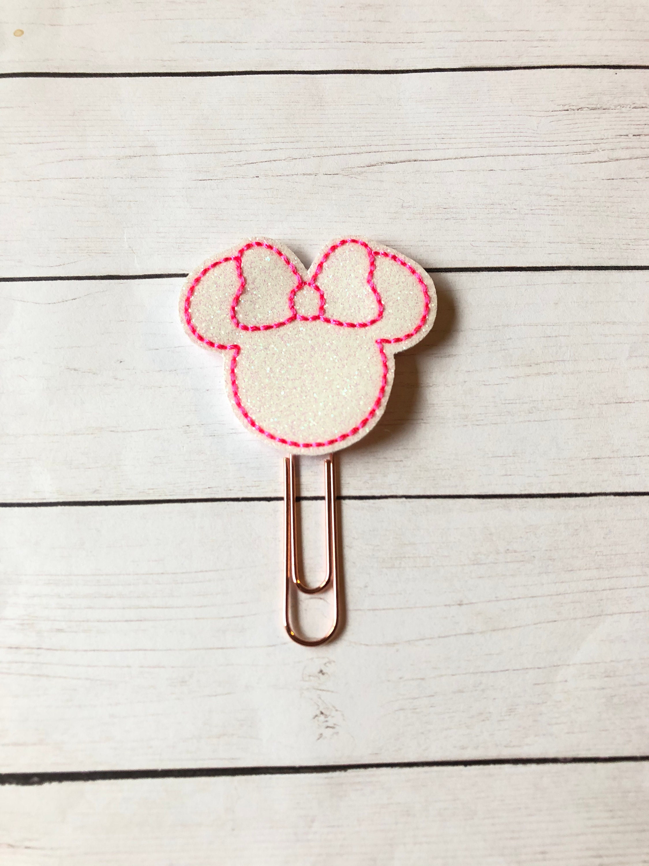 Mouse Girl Planner Clip Paperclip Paper & Party Supplies Paper etna.com.pe