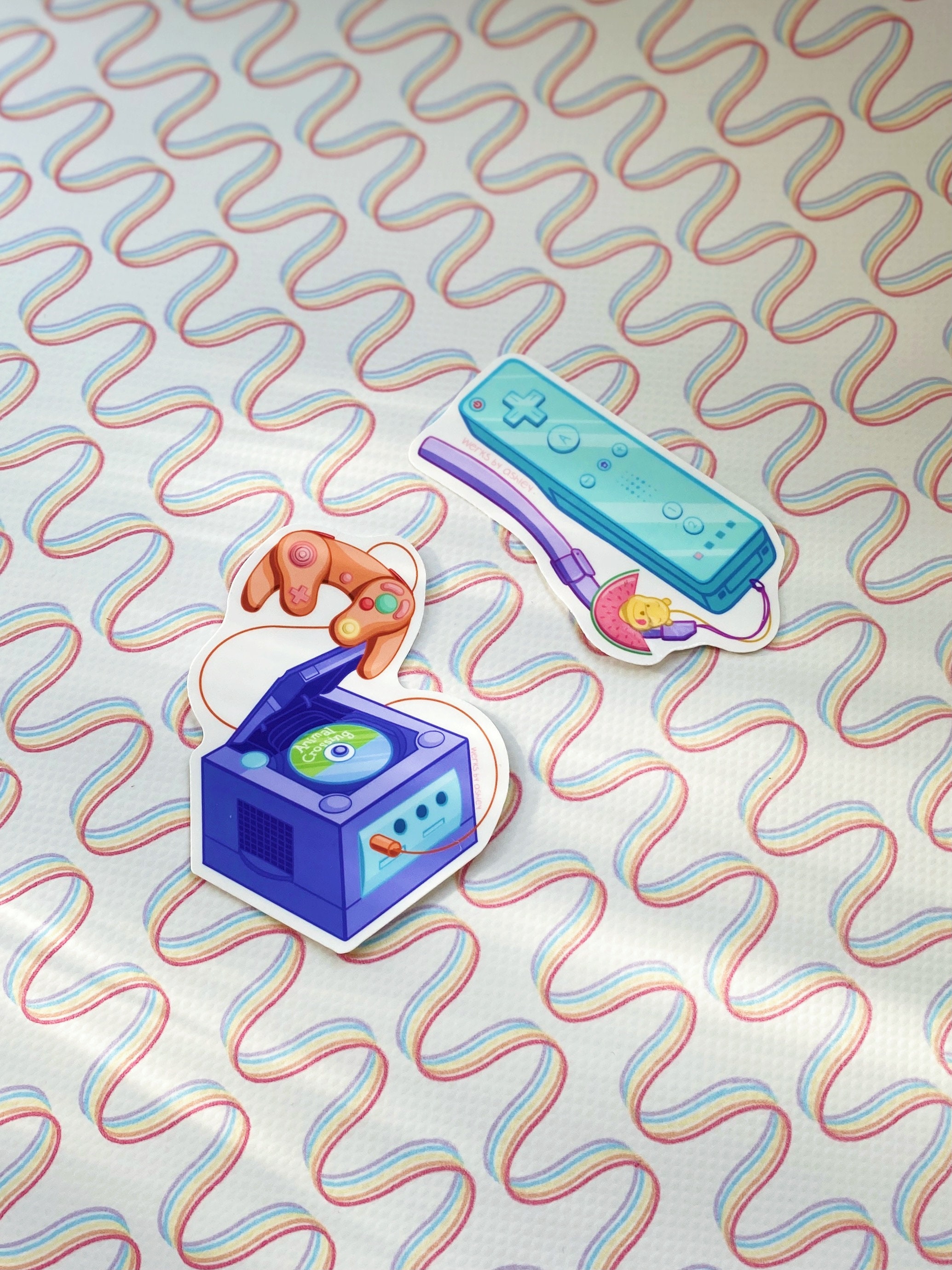 Cute Wii Remote Sticker | Etsy