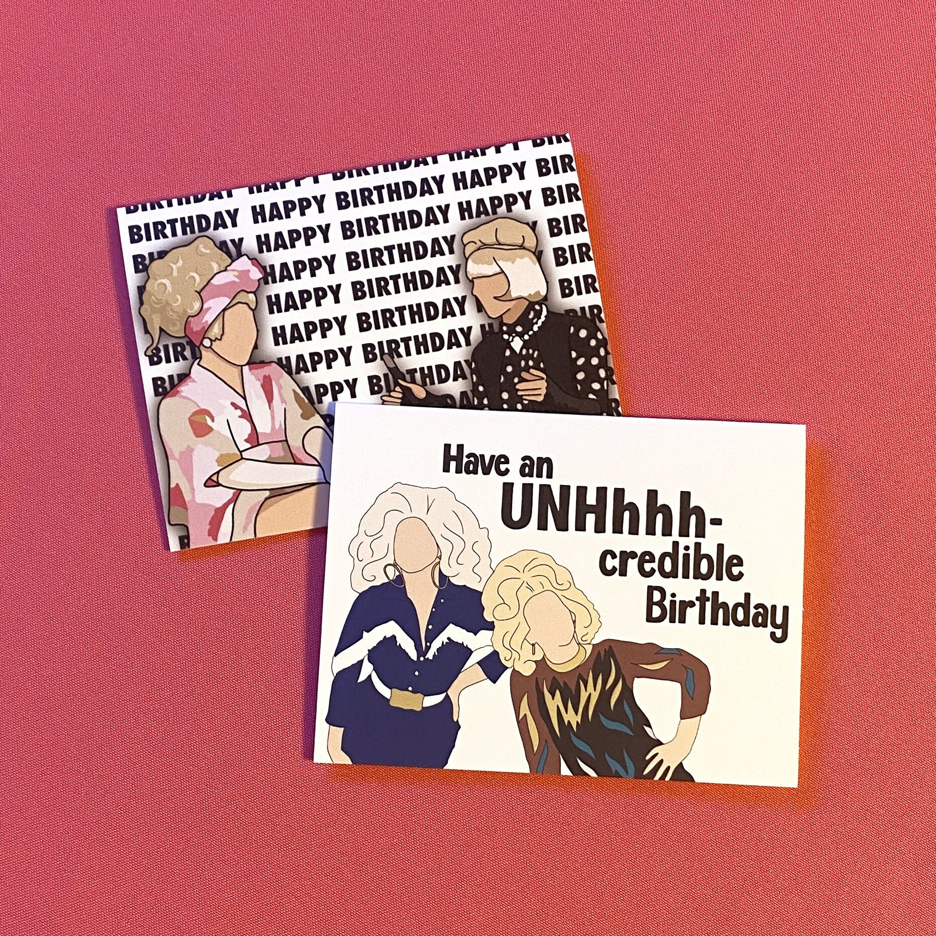 Unhhhh Inspired Birthday Cards - Etsy Canada
