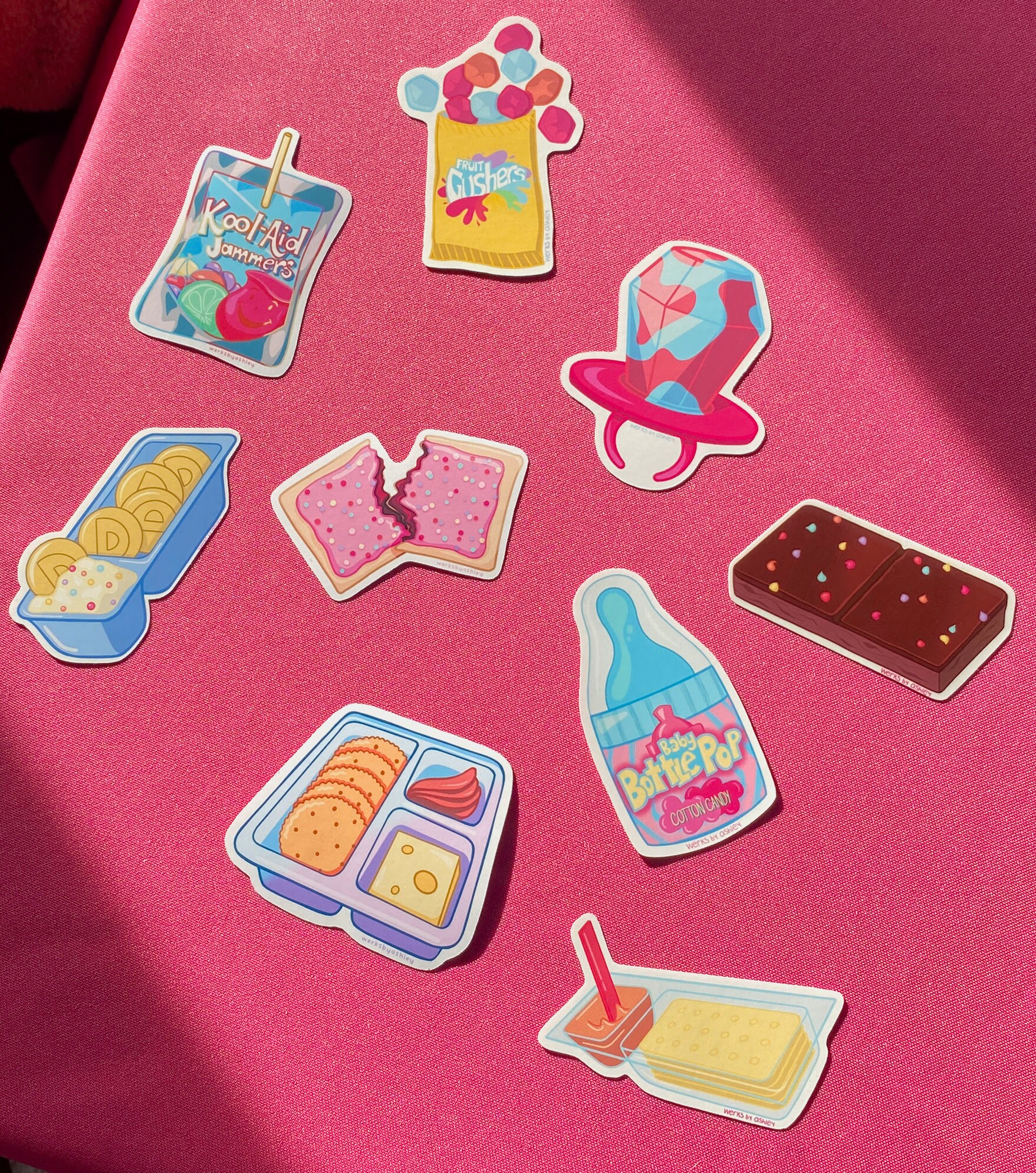 2000s Snack Stickers | Etsy