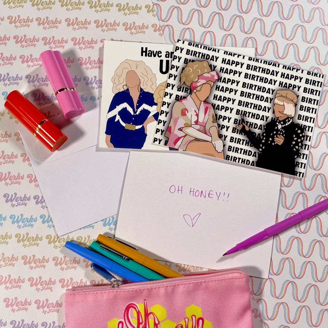 Unhhhh Inspired Birthday Cards - Etsy Canada